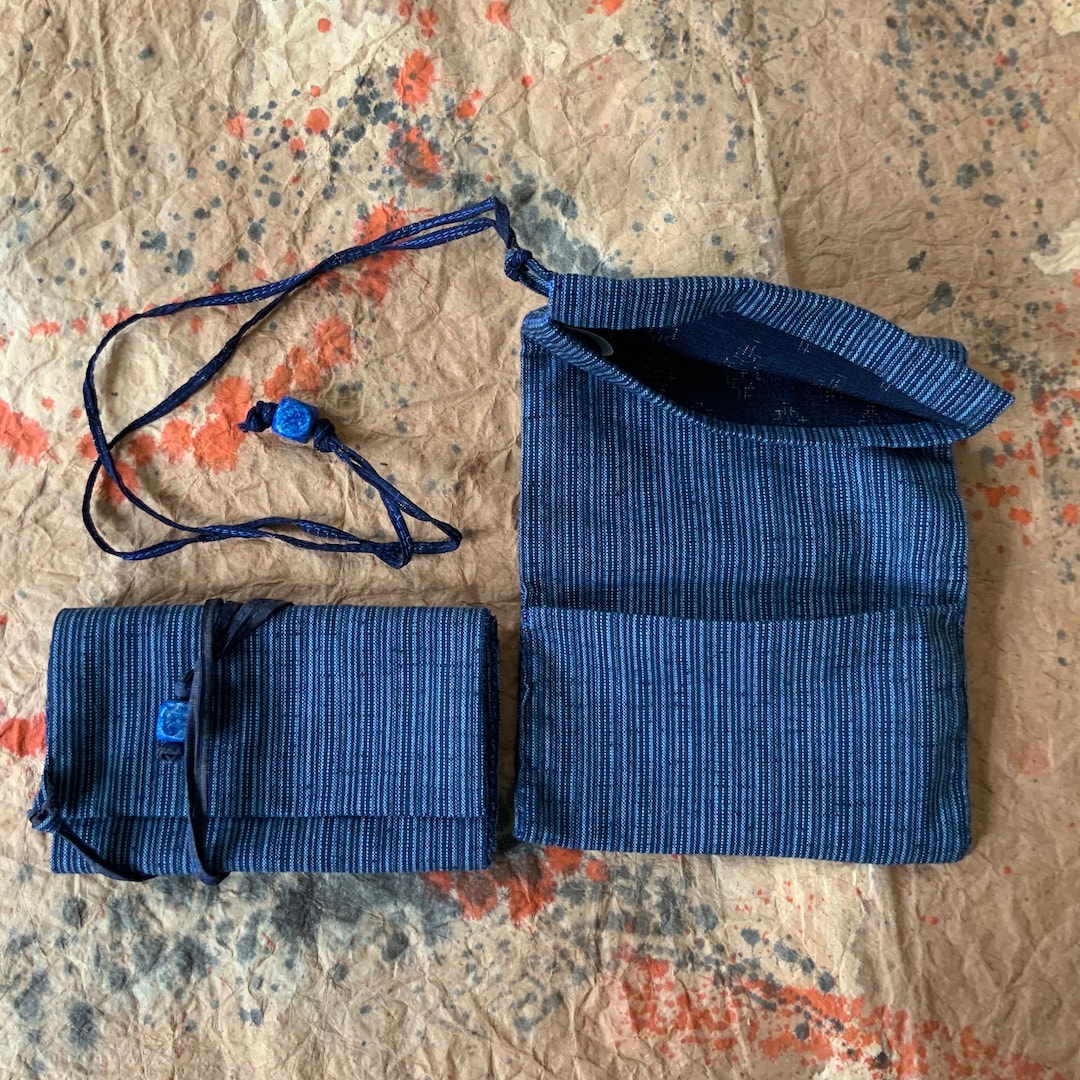 Samurai Pouch Tatejima-tsumugi - Etsy