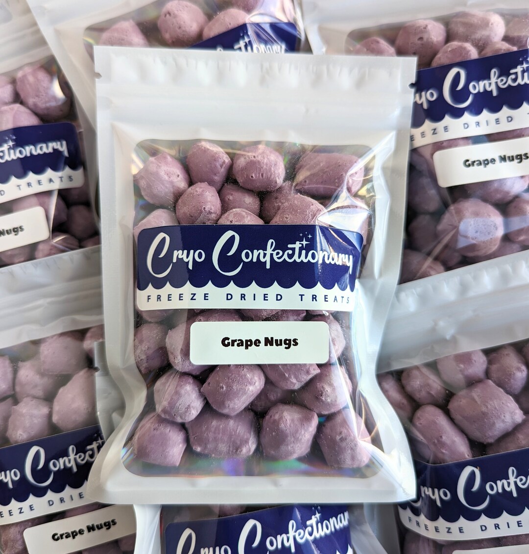 Freeze Dried Grape Taffy Nugs Freeze Dried Candy - Etsy