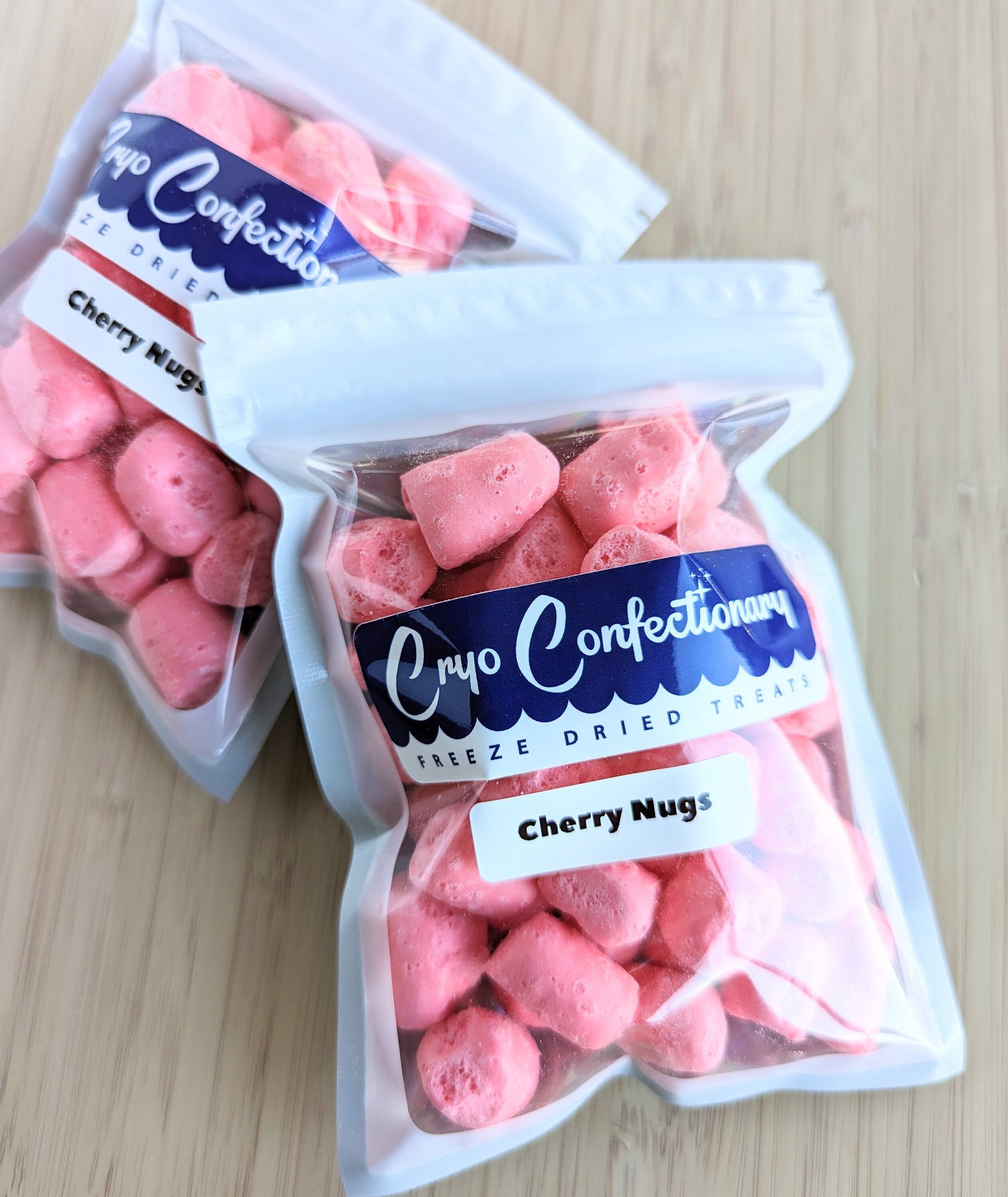 Freeze Dried Cherry Taffy Nugs Freeze Dried Candy - Etsy