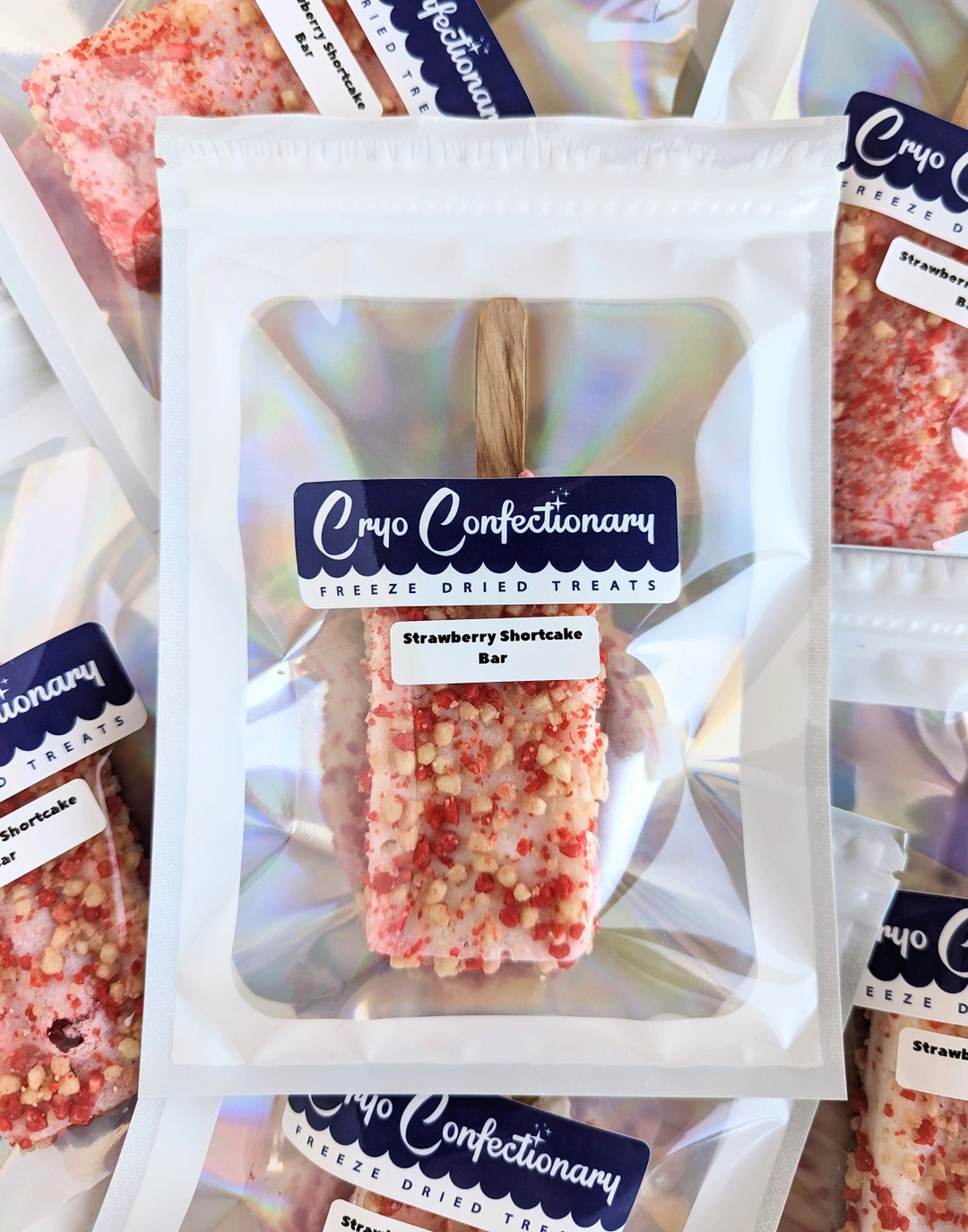 Freeze Dried Strawberry Shortcake Ice Cream Bar Good Humor Bar Freeze ...