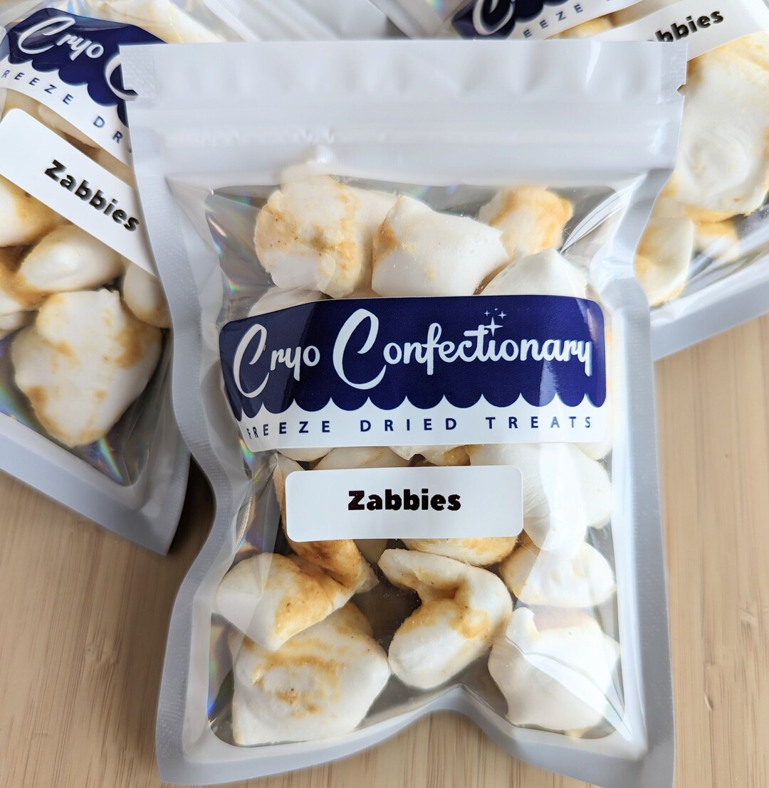Freeze Dried Zabbies Freeze Dried Taffy and Peanut Butter Freeze Dried ...