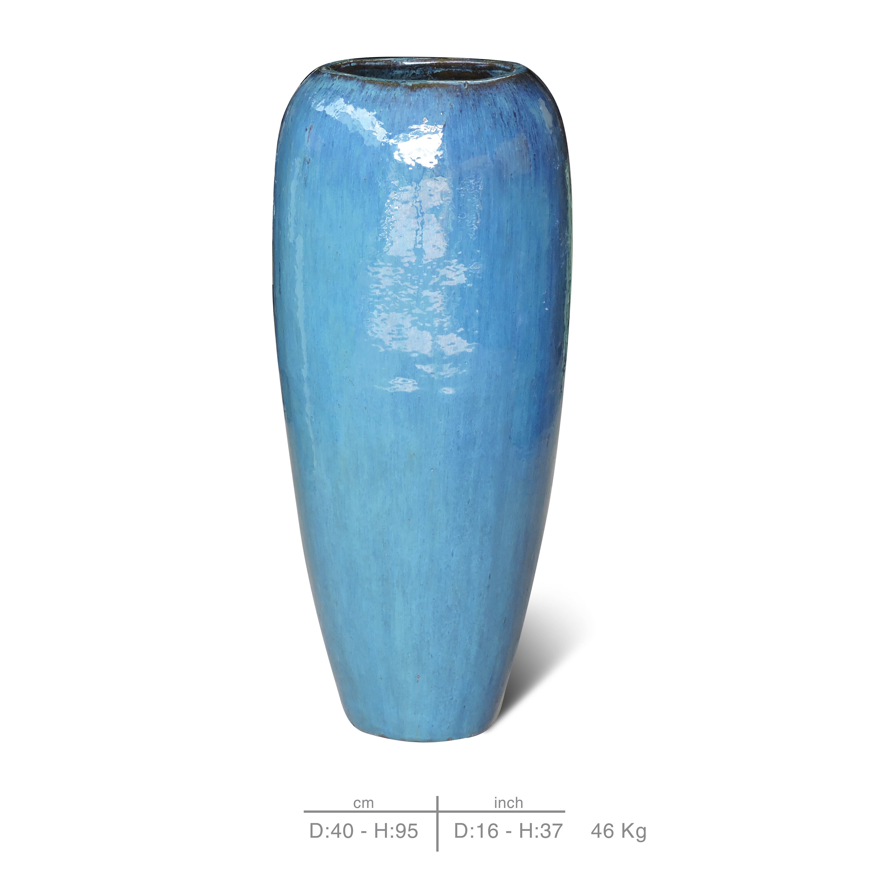 Large Garden Pot - Marisol Bespoke Pot - Tall Pot - Etsy UK