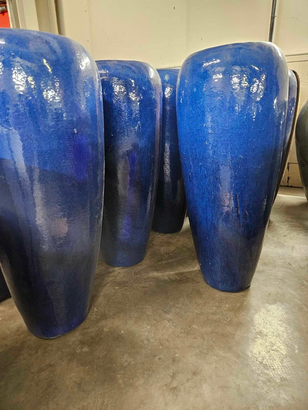 Pair of Large Planters X2 Marisol Bespoke Pots Entrance Decor Large ...