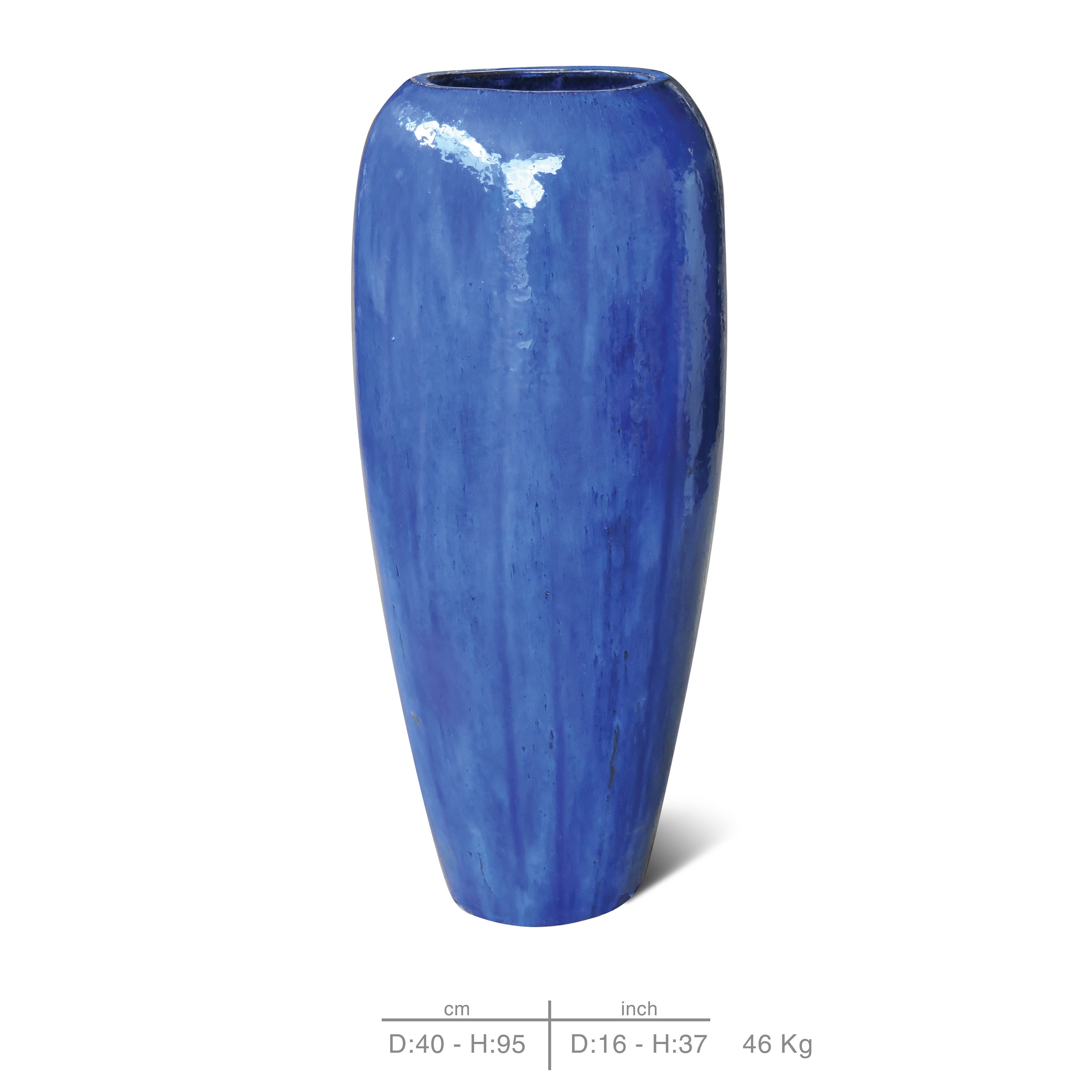 Large Garden Pot Marisol Bespoke Pot Tall Pot - Etsy UK