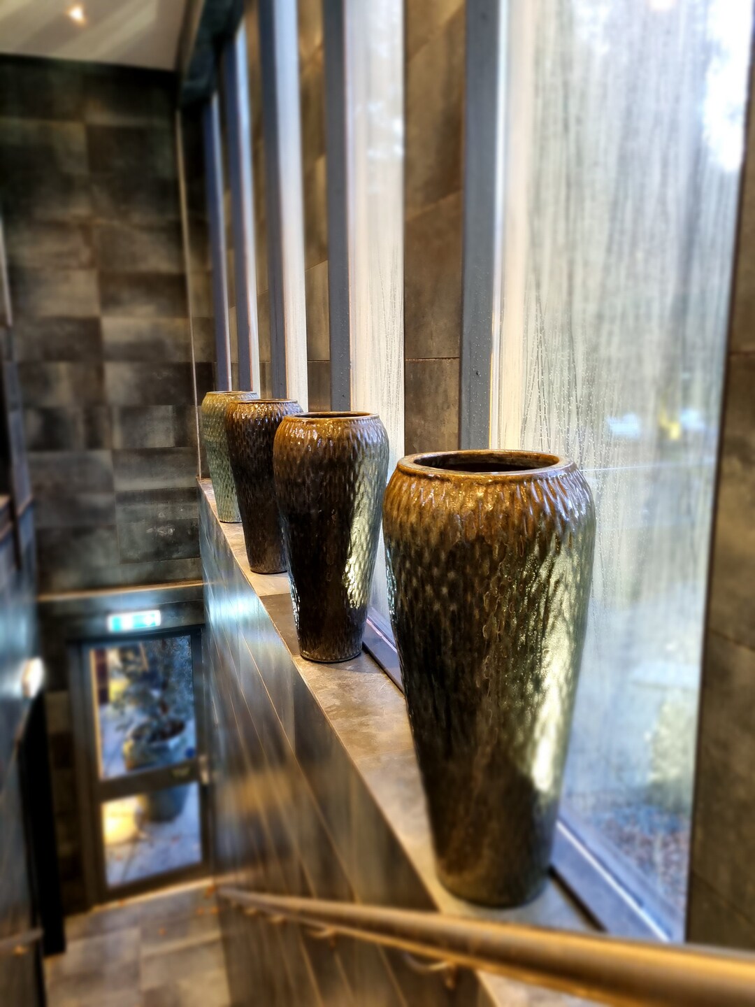 Large Garden Pot - Almeria - 69cm Tall - Gardenware - Textured Pot ...