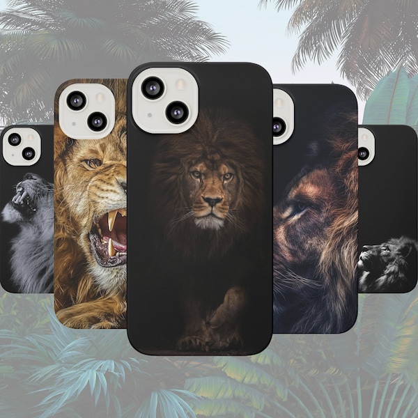 Lion Iphone Case - Etsy