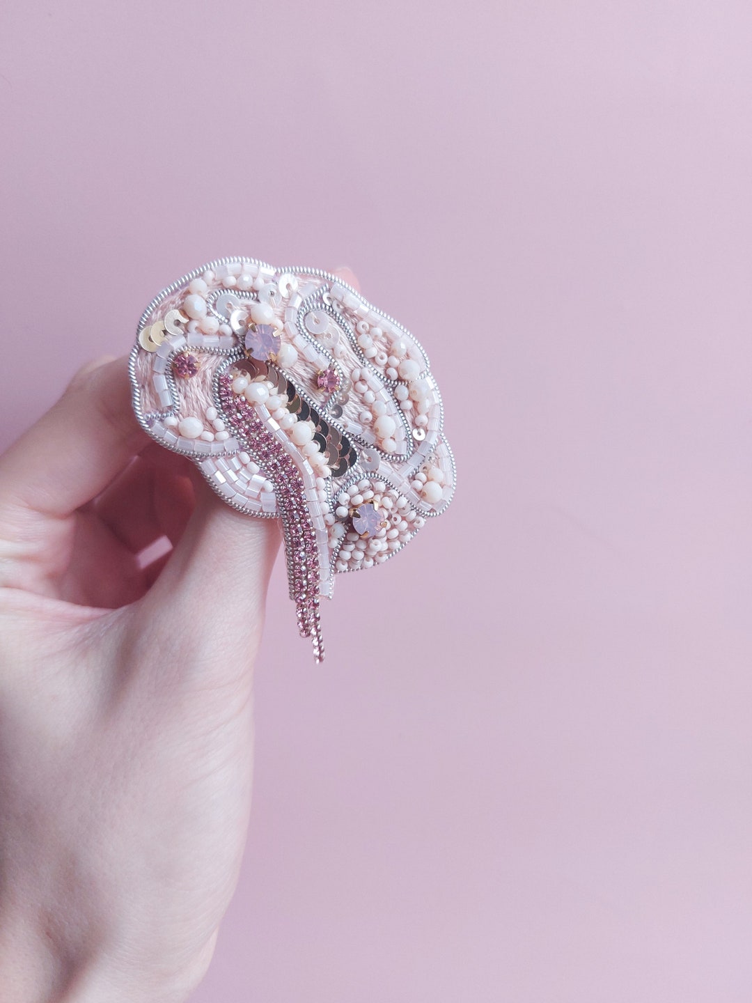 Lapel Pin Embroidery Brooch Anatomy Brain Doctor Nurse Psychologist ...