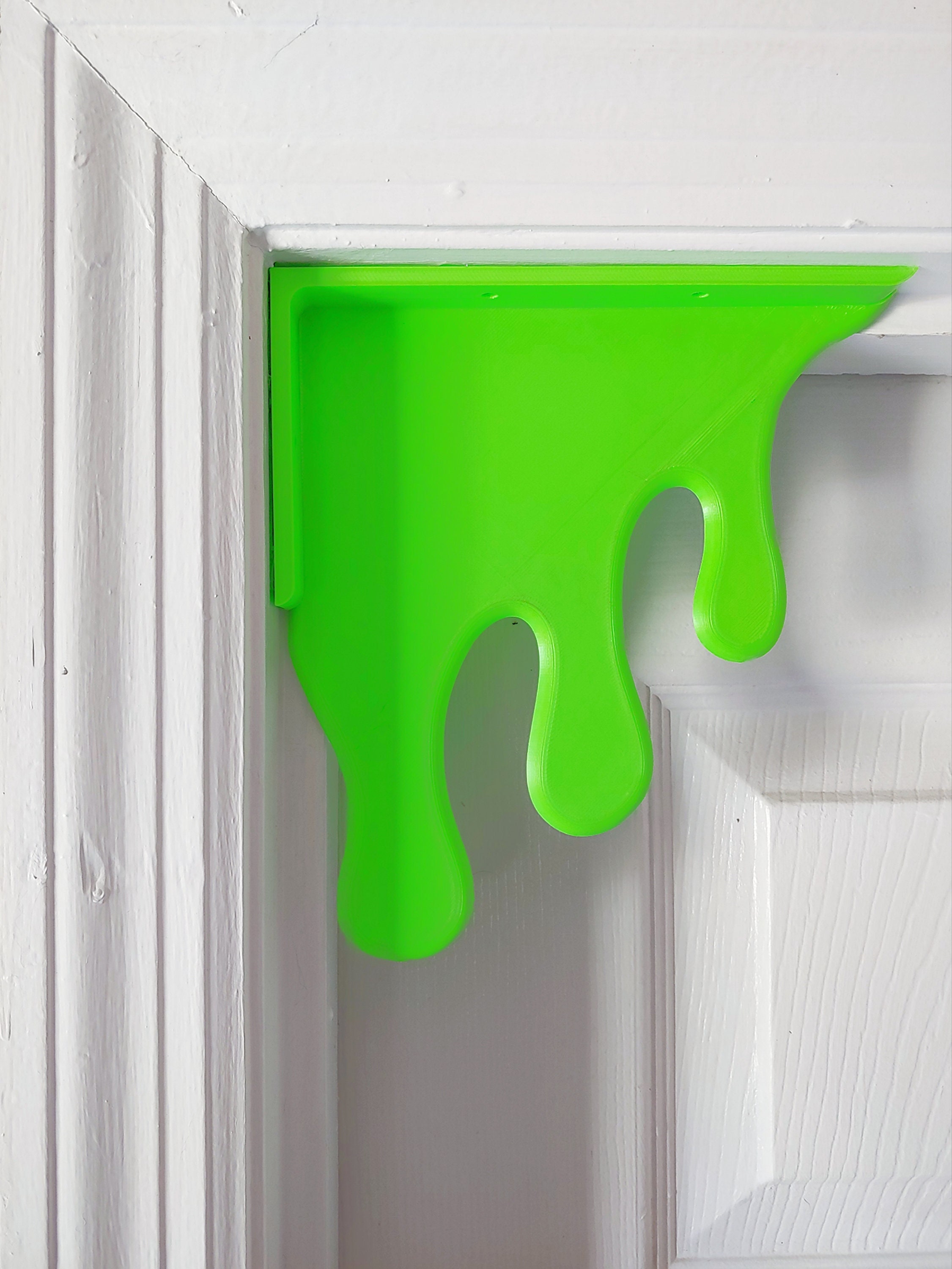 90's Slime Doorway Decoration Green 3D Door Corners Kids Bedroom Decor ...