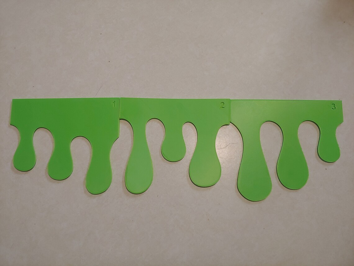 90's Slime Mirror/doorway Decoration - Green || 3D Door Corners || Kids ...