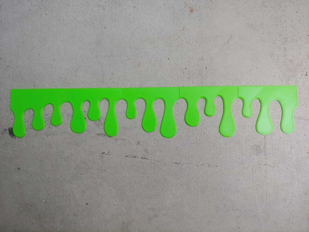 90's Slime Mirror/doorway Decoration - Green || 3D Door Corners || Kids ...