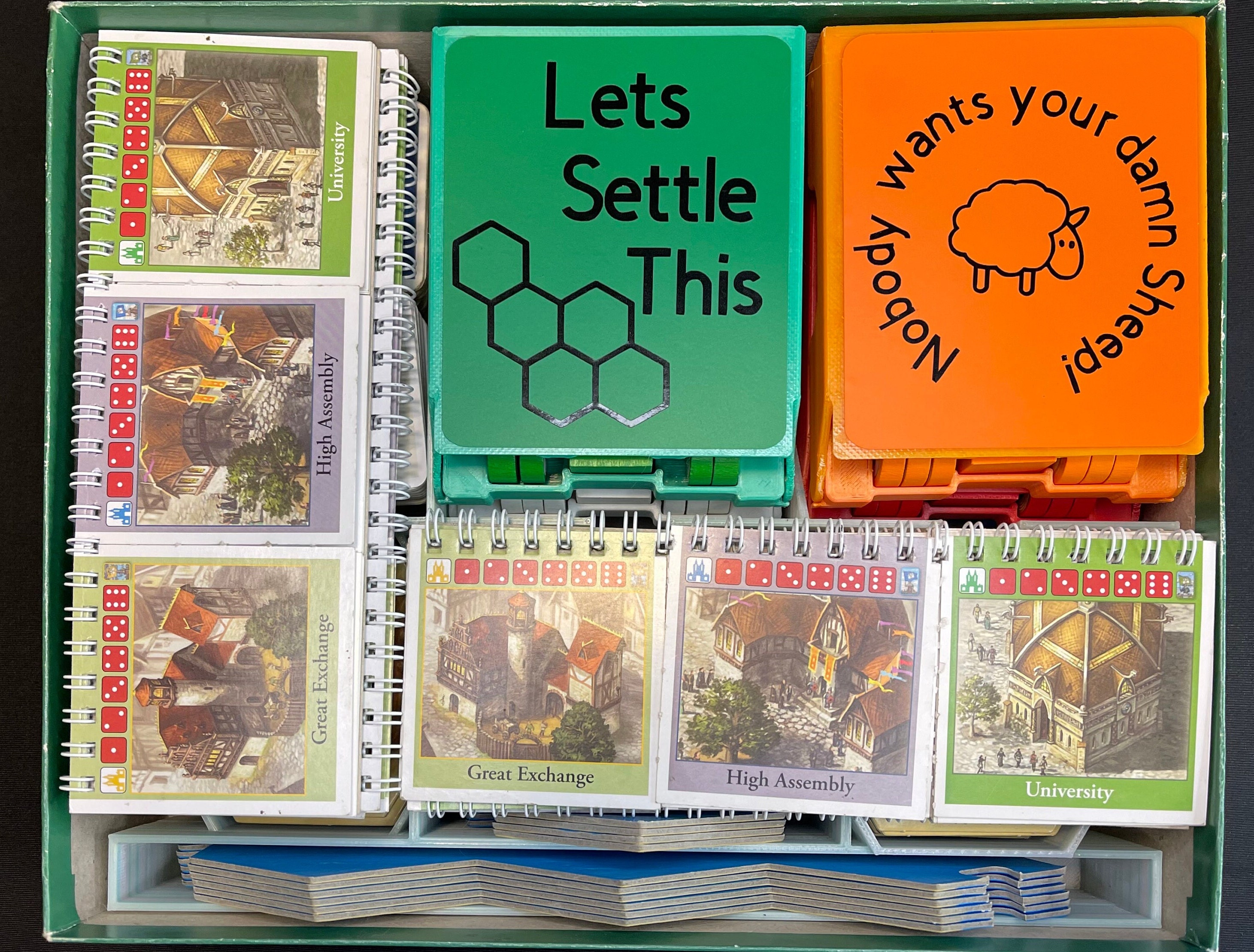 Catan Trays and Organizer / Cities and Knights + Seafarers / 5-6 Player ...
