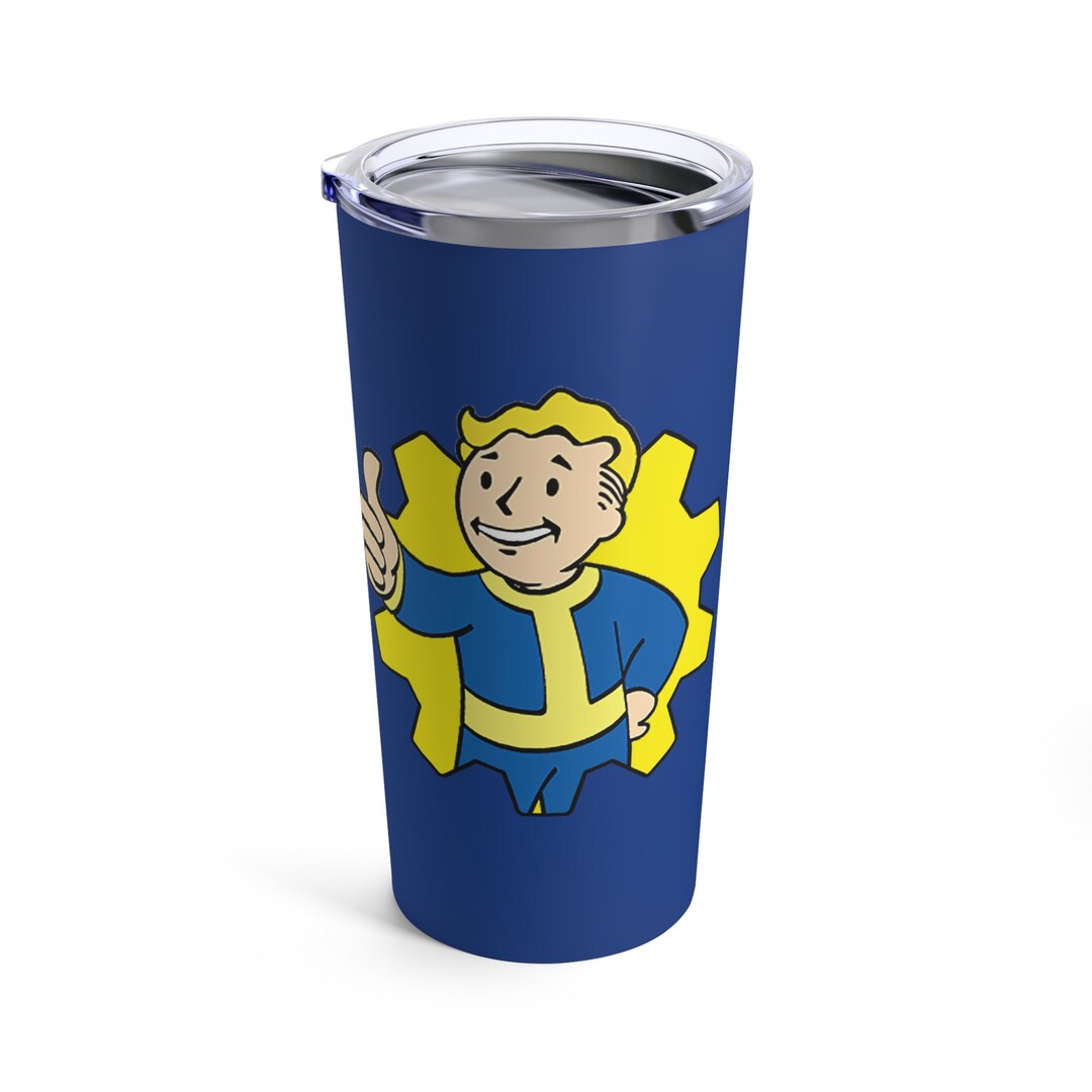Fallout Vault Boy Vault-tec Tumbler 20oz - Etsy