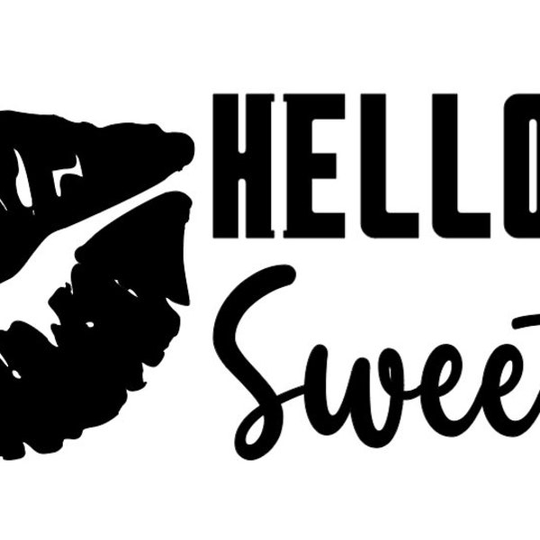 Hello Sweetie - Etsy