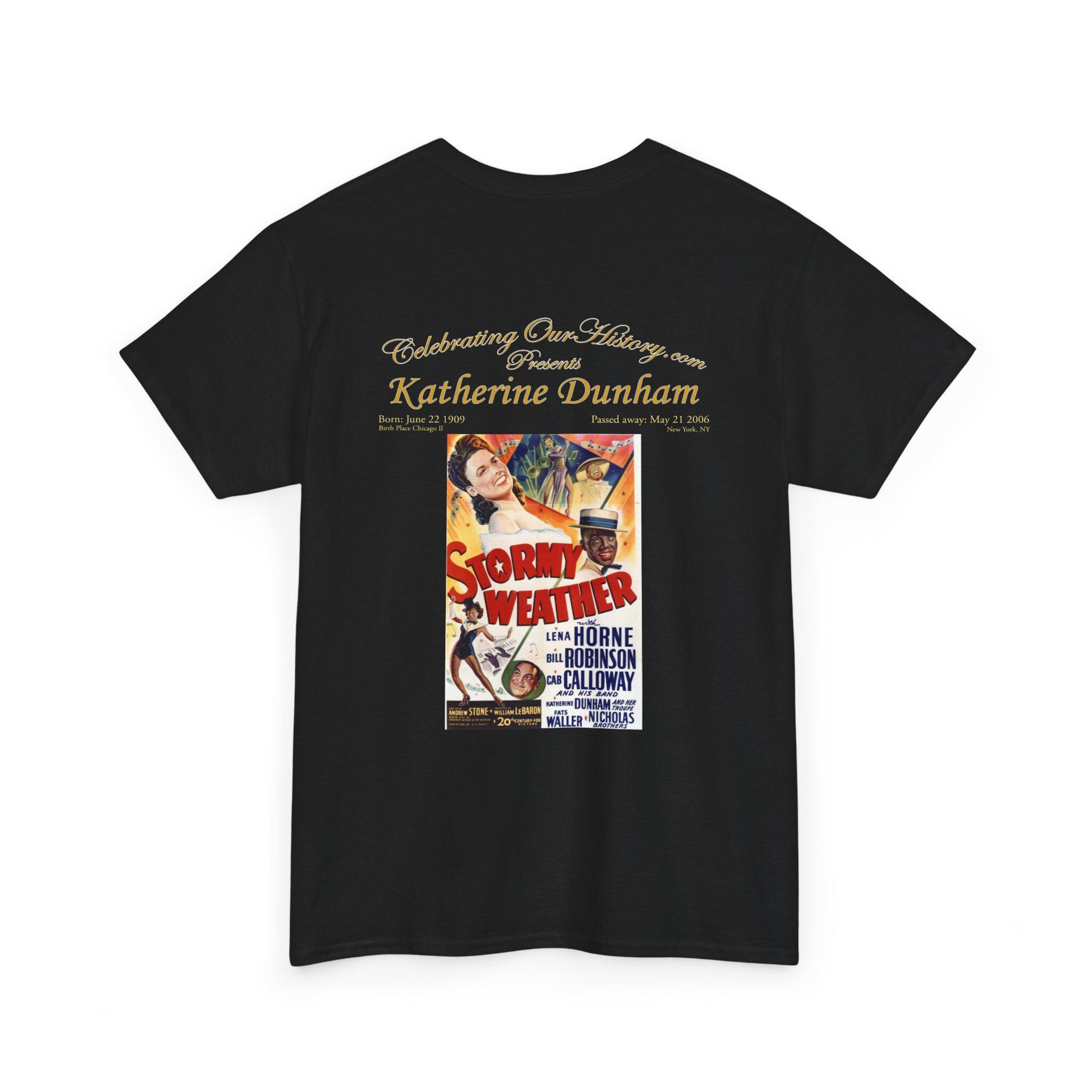 Katherine Dunham | Stormy Weather Movie | Front and Back Printed ...