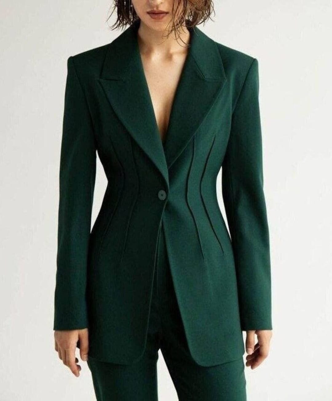 Women Green Suits Women Luxury Suit Women 2 Piece Suit Women - Etsy