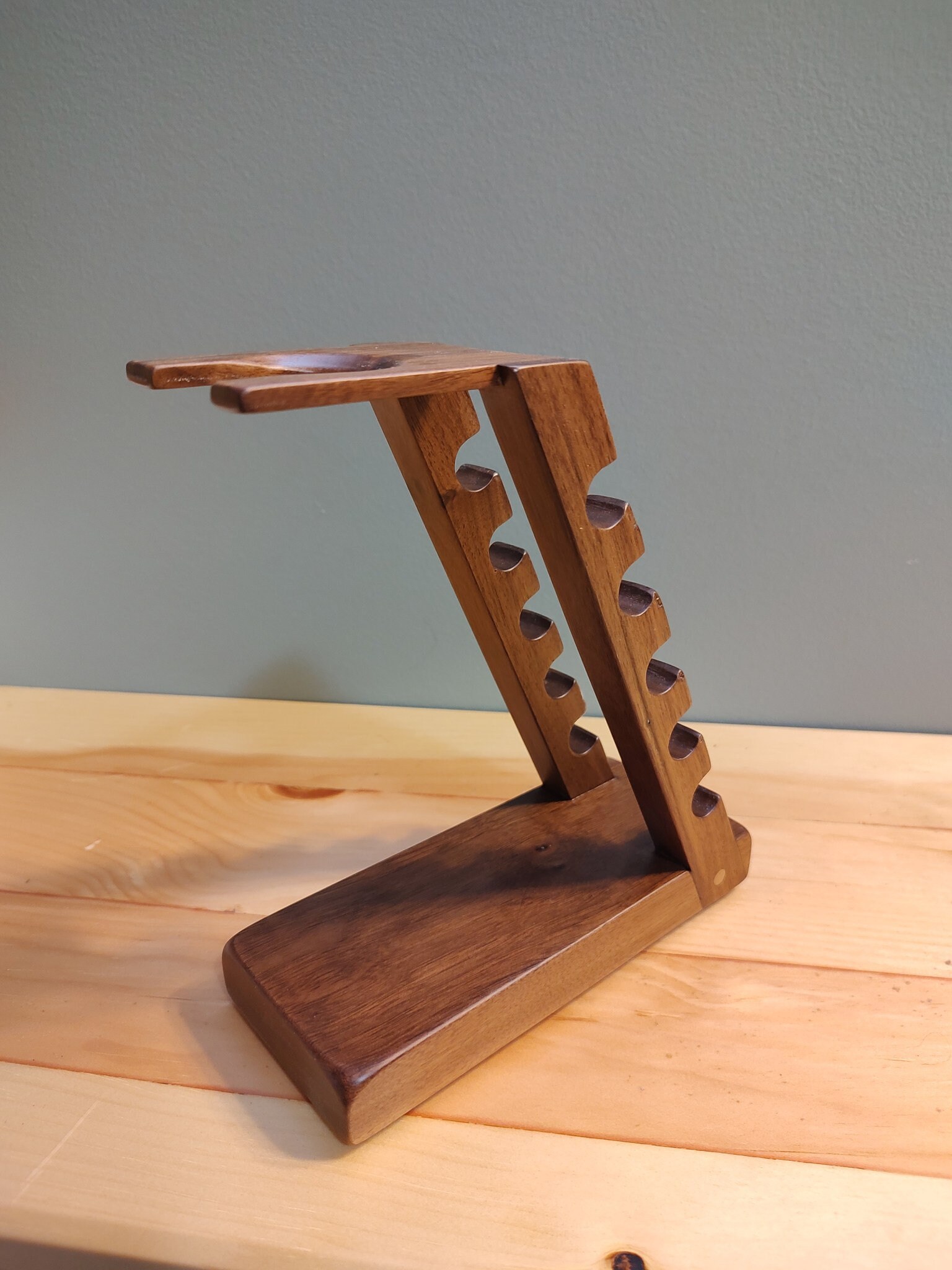 Wood Safety Razor Stand - Etsy