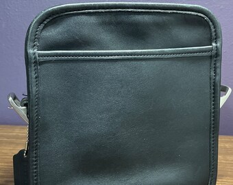 Vintage Coach Camera Bag Retro 1990s Genuine Leather Black 9817 ...