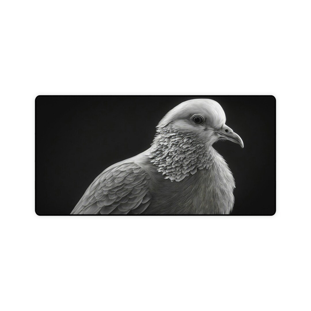 Dove Desk Mat | Dove Long Mouse Pad | Dove Mouse Pad - Etsy