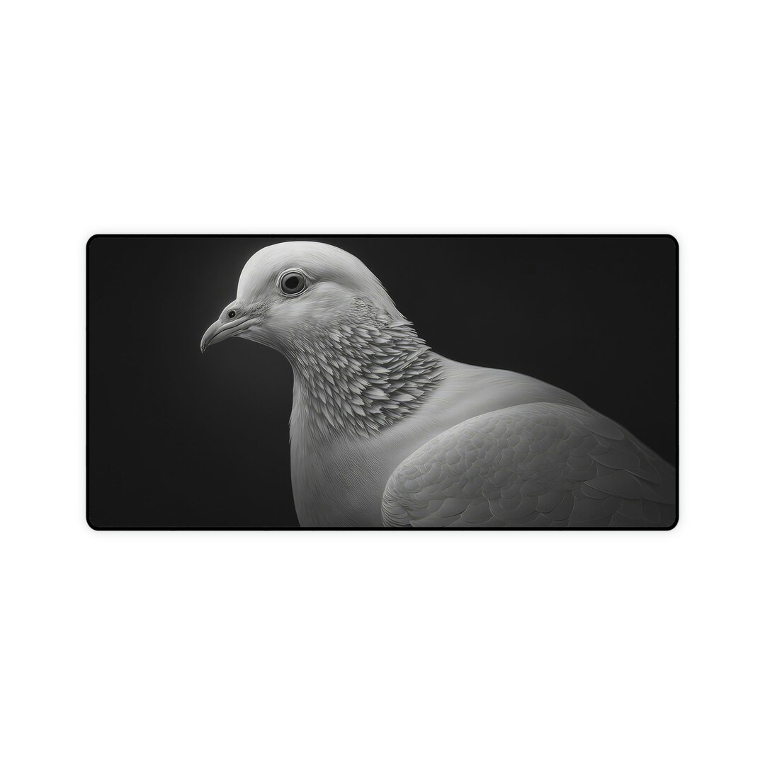 Dove Desk Mat | Dove Long Mouse Pad | Dove Mouse Pad - Etsy