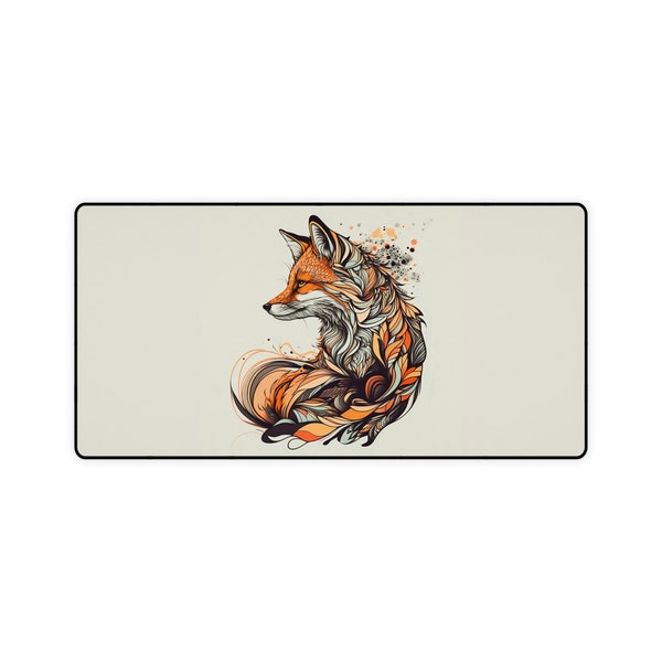Fox Mouse Pad - Etsy
