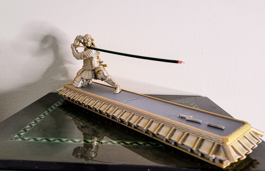 Samurai Incense Holder | Japanese Incense Burner | Ash Catcher ...