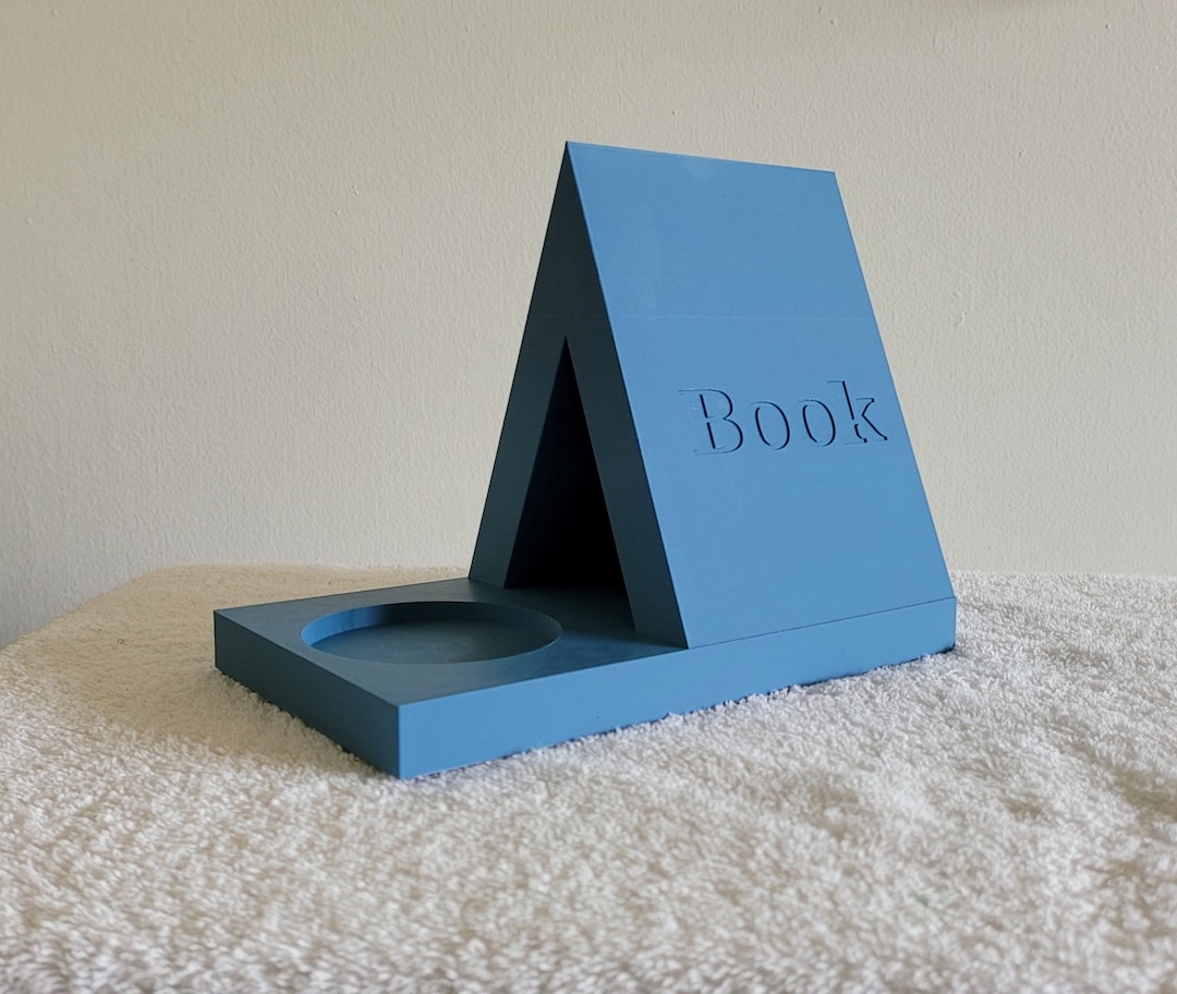 3d Printed Book Holder | Book Barn | Bookmark | Book Saver | Reader ...