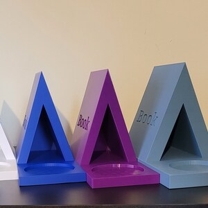 3d Printed Book Holder | Book Barn | Bookmark | Book Saver | Reader ...