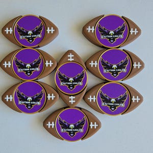3D Printed Football Team Coaster Set: NFL Fan Gift - Etsy