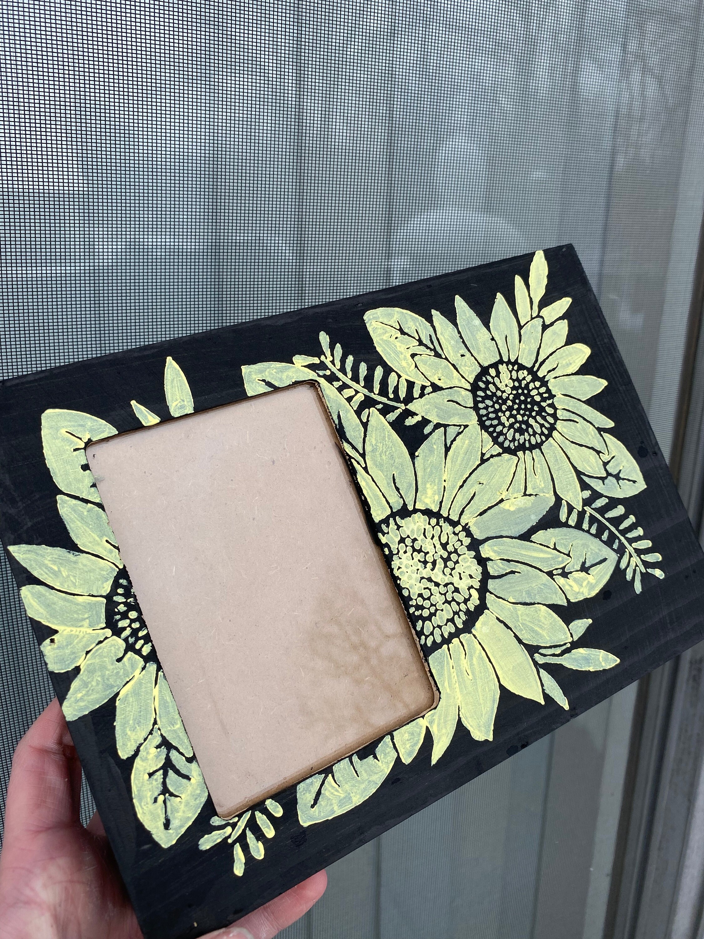 Sunflower Photo Frame - Etsy