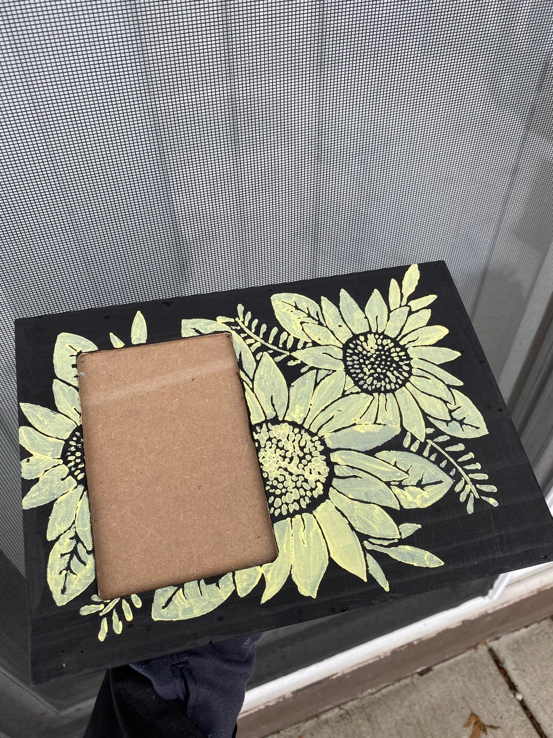Sunflower Photo Frame - Etsy