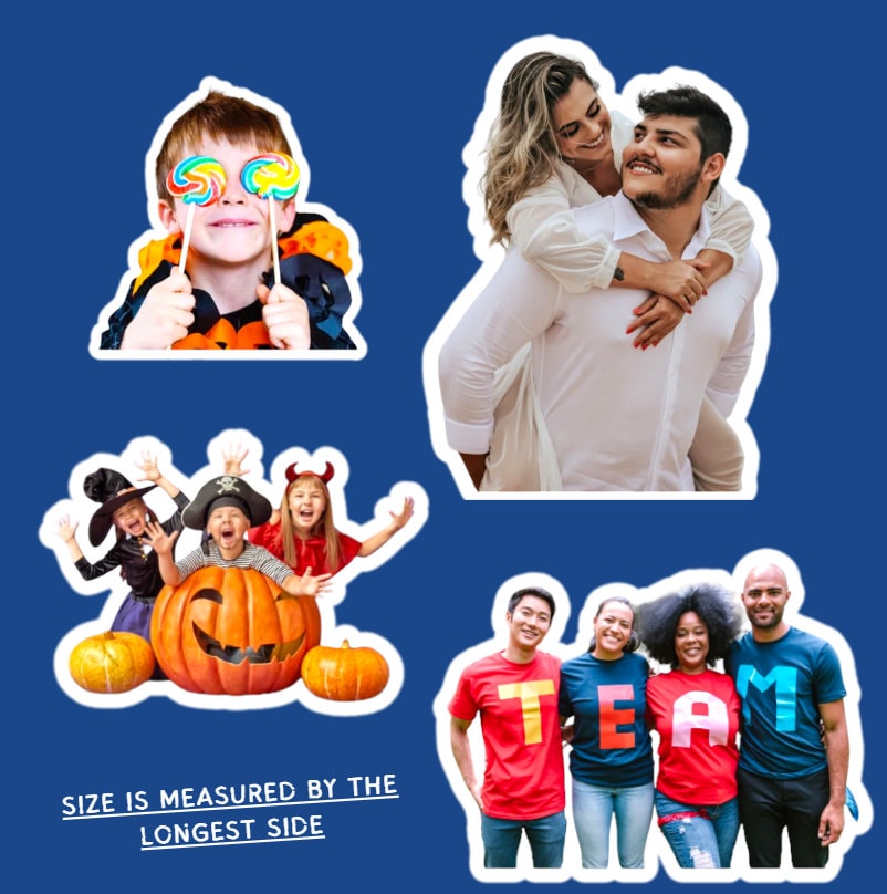 Personalized Photo Magnets/ Custom Face Magnets/ Custom Cut Magnets ...