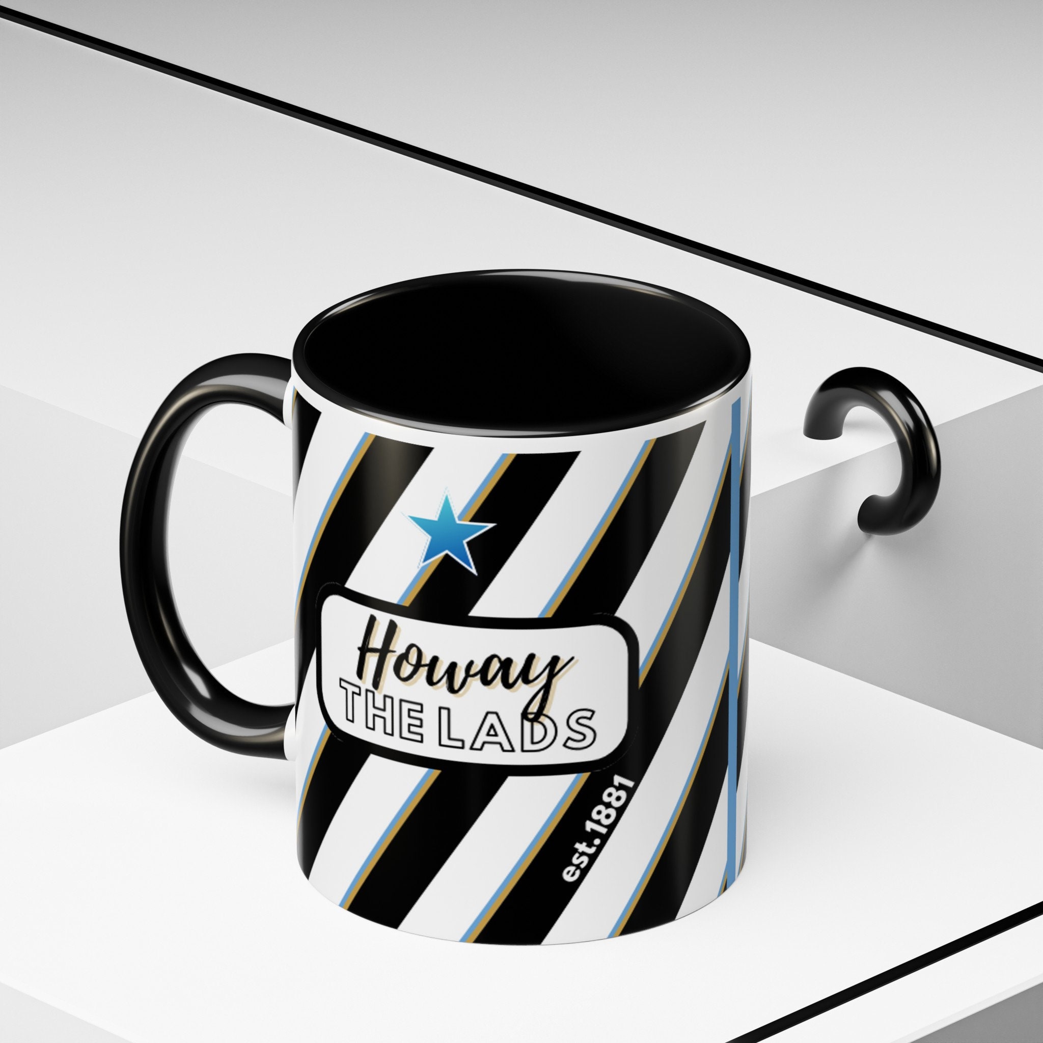 NEWCASTLE UNITED MUG Howay the Lads Coffee & Tea Mug Newcastle Mug Fan ...