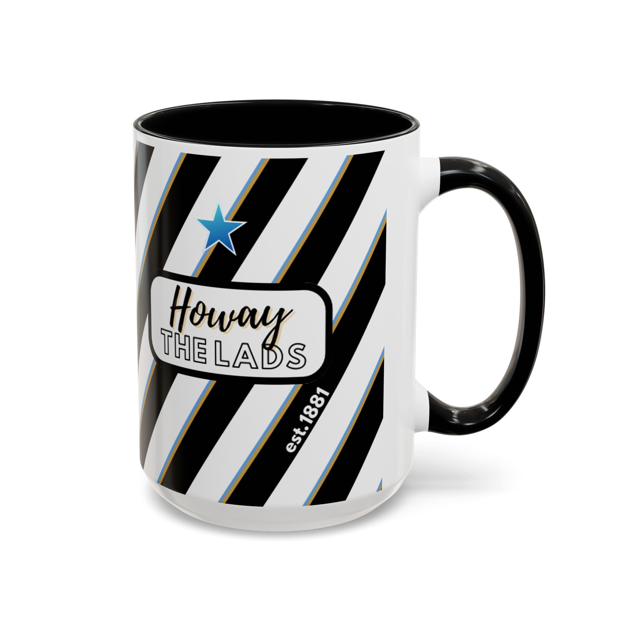 NEWCASTLE UNITED MUG Howay the Lads Coffee & Tea Mug Newcastle Mug Fan ...