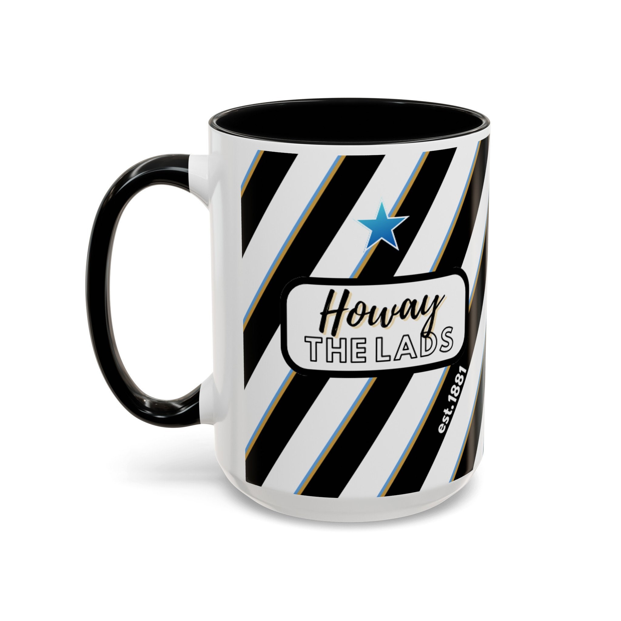 NEWCASTLE UNITED MUG Howay the Lads Coffee & Tea Mug Newcastle Mug Fan ...