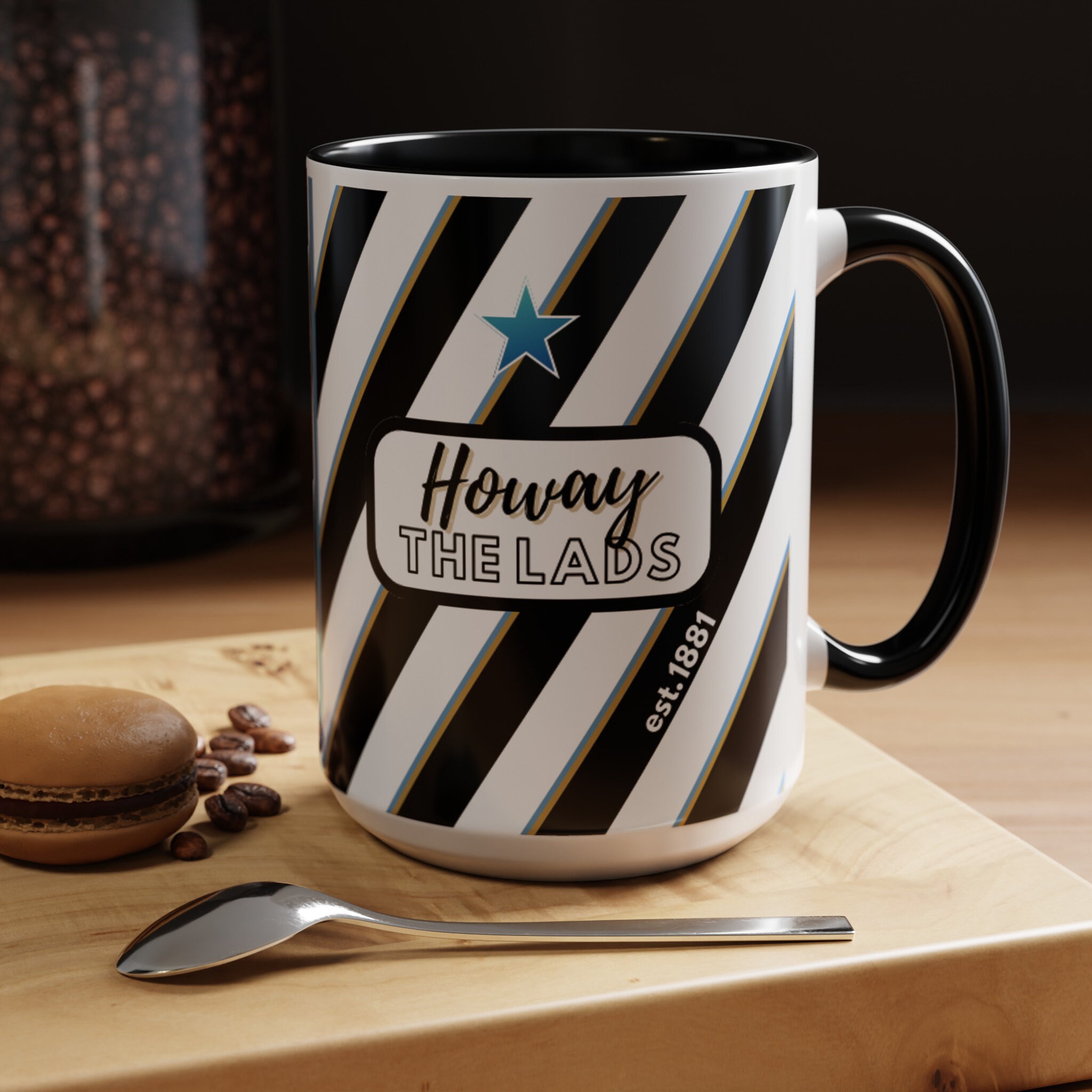 NEWCASTLE UNITED MUG Howay the Lads Coffee & Tea Mug Newcastle Mug Fan ...