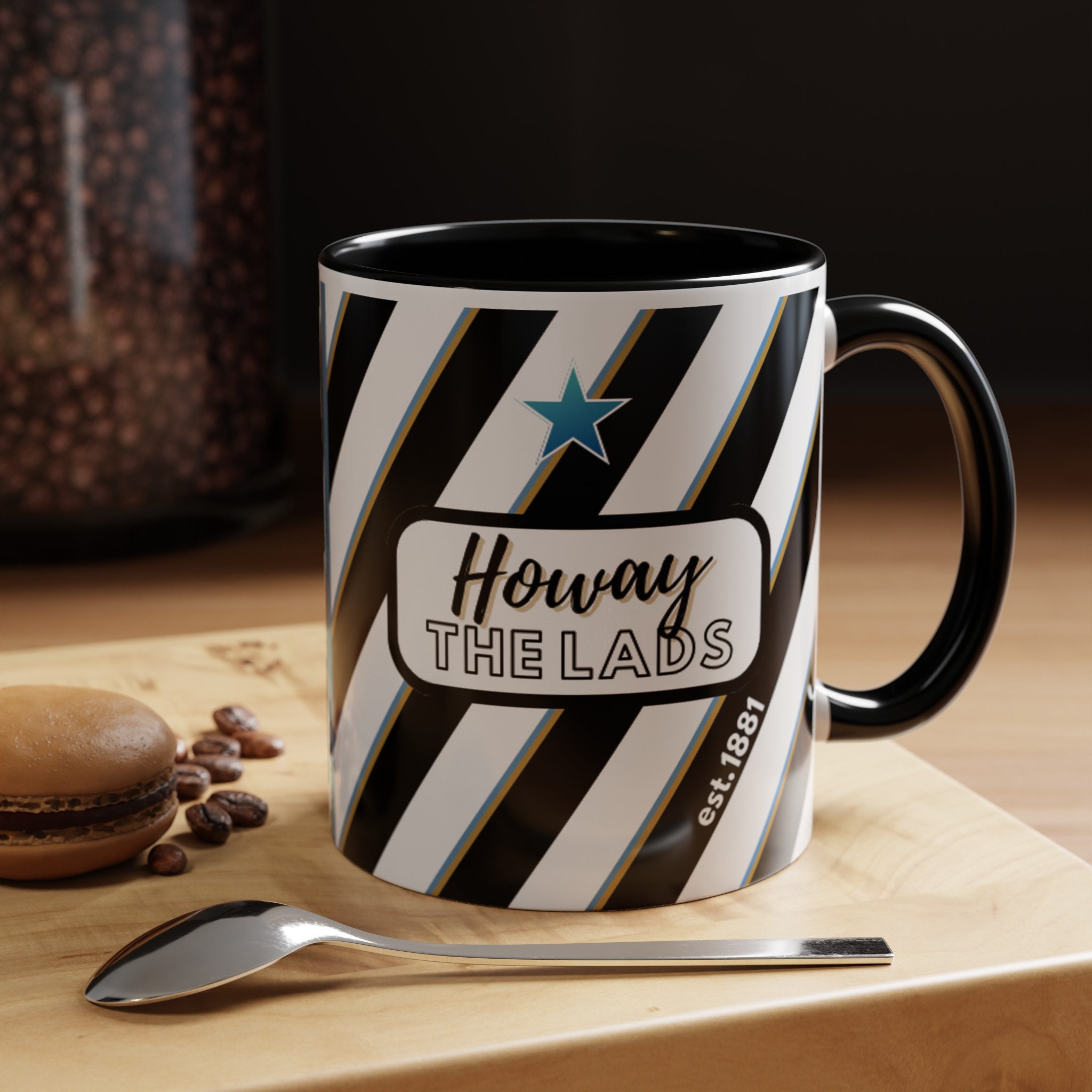 NEWCASTLE UNITED MUG Howay the Lads Coffee & Tea Mug Newcastle Mug Fan ...
