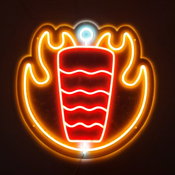 Shawarma Neon Led Sign - Etsy