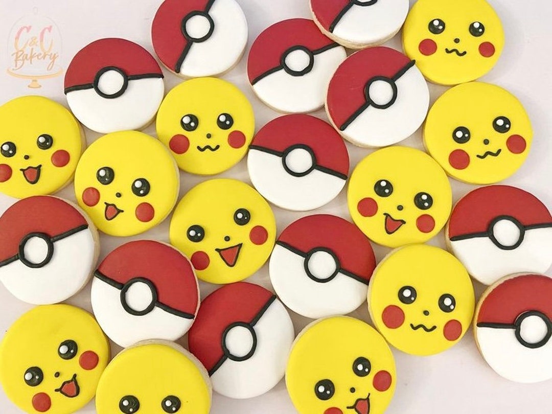 Pokémon Cookies - Etsy