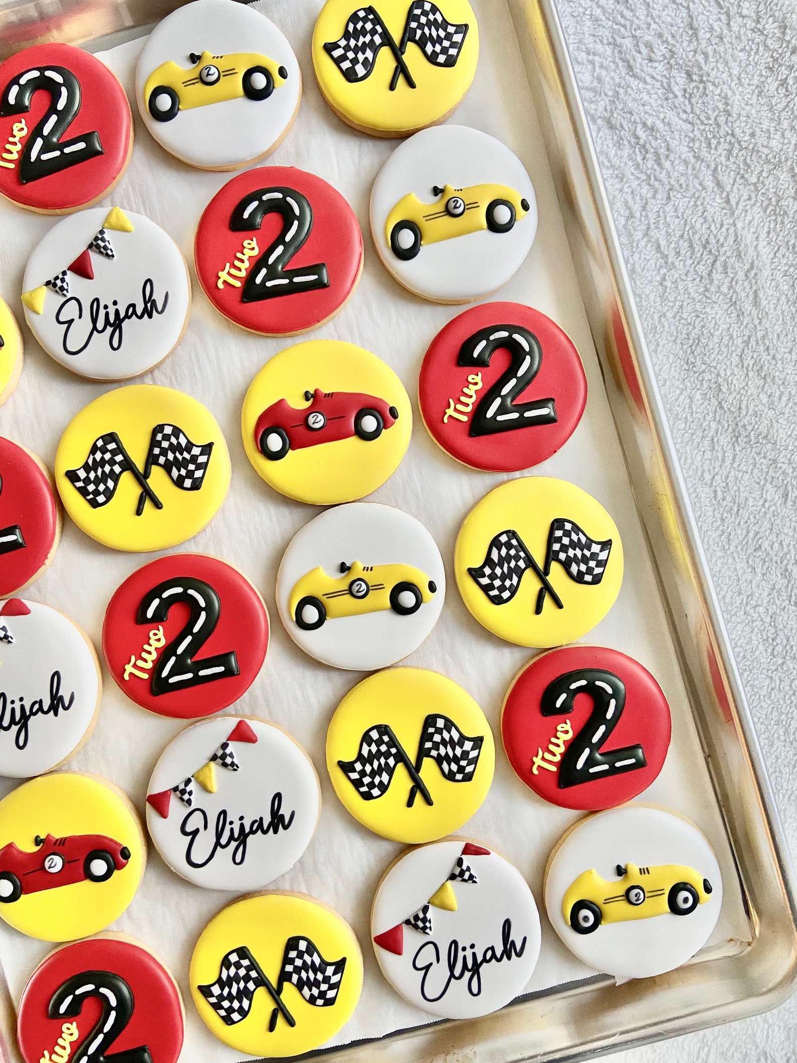 Racing Theme Cookie/car Theme Cookies/race Cars Party Favors - Etsy