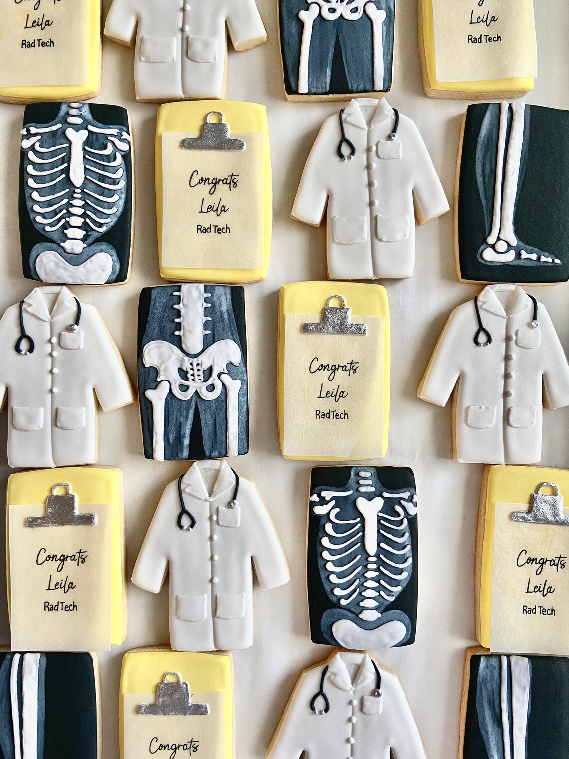Med School Cookies/ Graduation Cookies/ Medical School/doctors Sugar ...