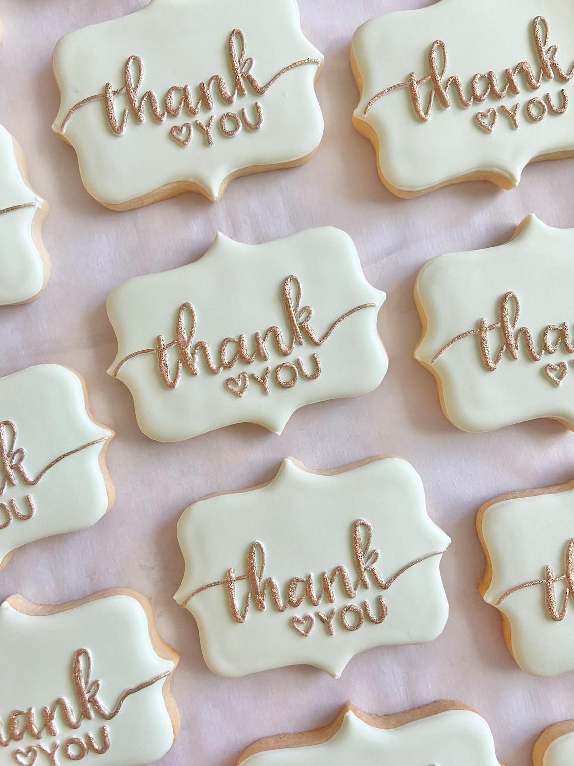Thank You Sugar Cookies / Appreciation Cookies - Etsy
