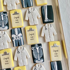 Med School Cookies/ Graduation Cookies/ Medical School/doctors Sugar ...