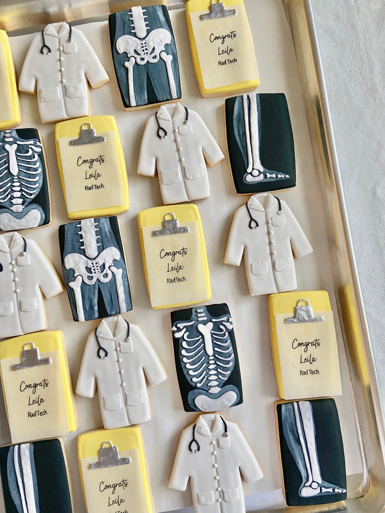 Med School Cookies/ Graduation Cookies/ Medical School/doctors Sugar ...