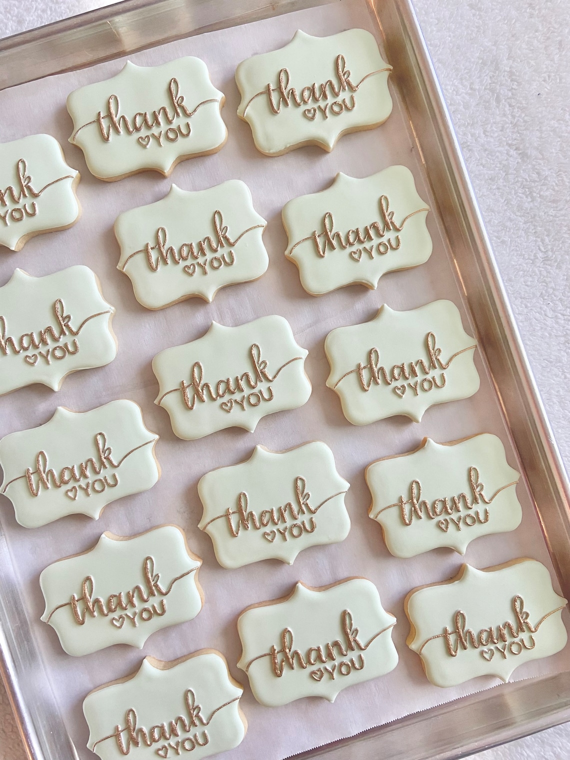 Thank You Sugar Cookies / Appreciation Cookies - Etsy