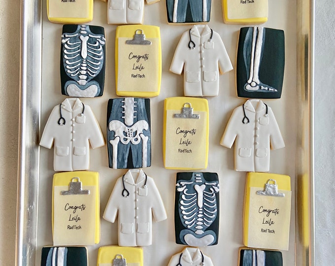 Med School Cookies/ Graduation Cookies/ Medical School/doctors Sugar ...