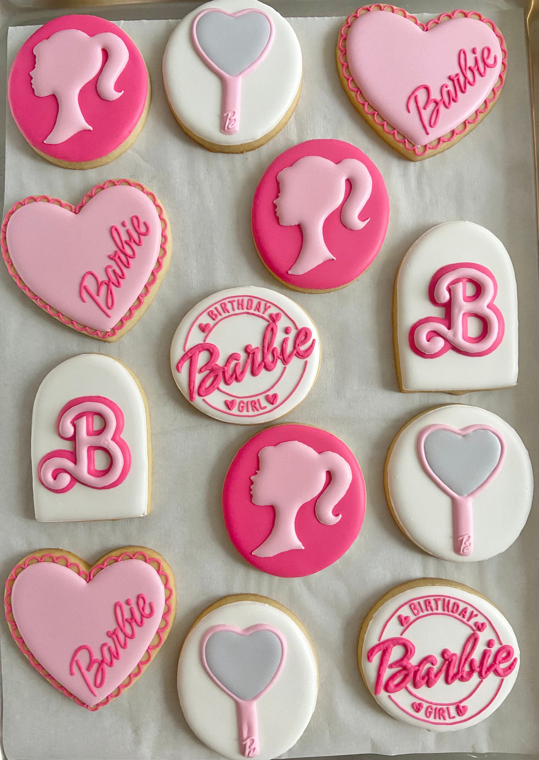 Barbie Cookies/barbie Sugar Cookies/ Barbie Girl/ Sugar Cookies - Etsy