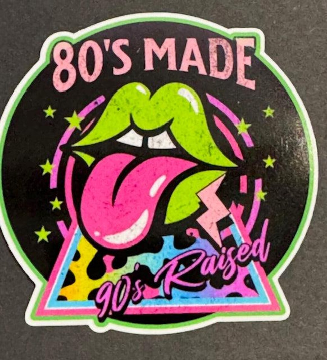 80s Made 90s Raised Vinyl Decal - Etsy