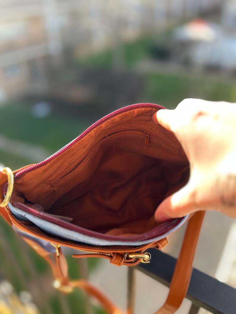 Hand Painted Purse With Adjustable Strap - Etsy