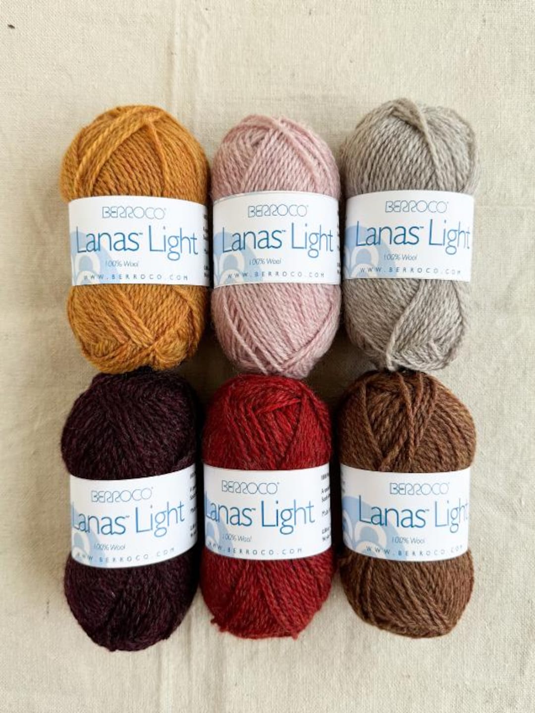 Lanas Light Mini Pack 4 Warm Sunset - Etsy