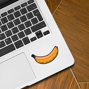 Banana Vinyl Sticker| I Need a Banana and a Nap Sticker | Stanley Cup ...